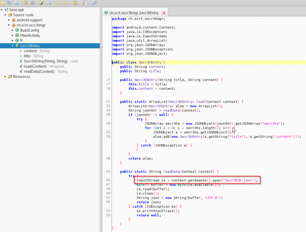 Write-up: Secr3tMgr – Compass Security Blog