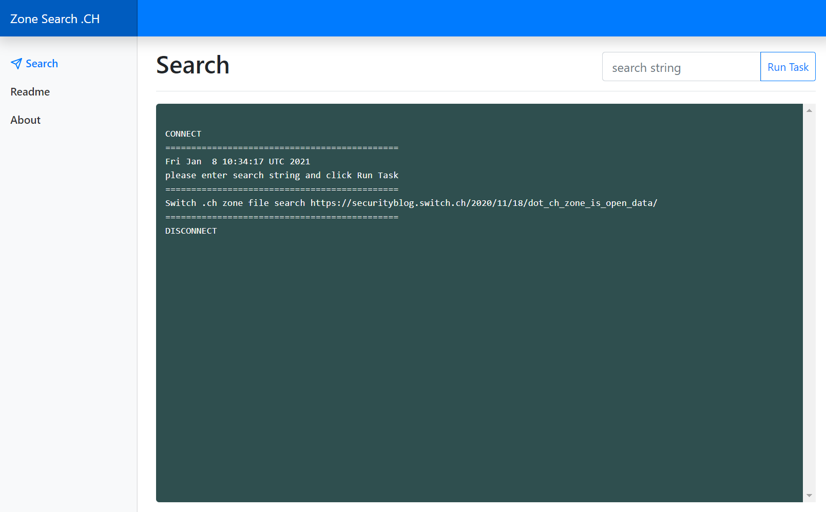.CH Zone Lookup Tool – Compass Security Blog