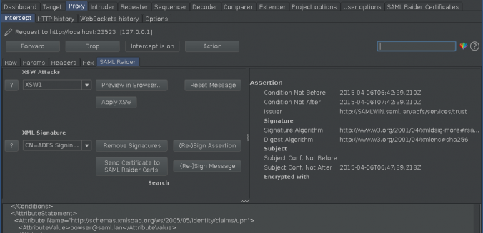SAML Raider Release 1.4.0 – Compass Security Blog